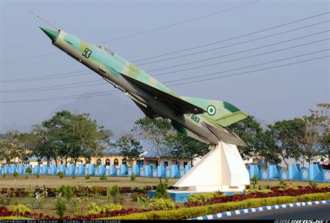 Mikoyan Gurevich Mig 21mf Nigeria Air Force Aviation Photo