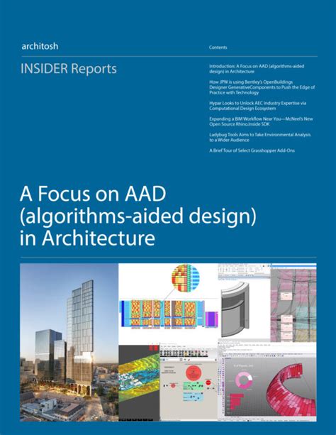 A Focus On Aad Algorithms Aided Design In Architecture