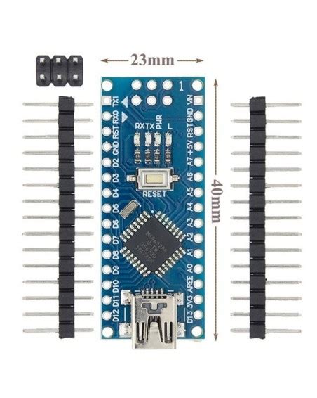Szín Nano Blue Atmega328p 10 Db Nano V30 Nano V3 Usb