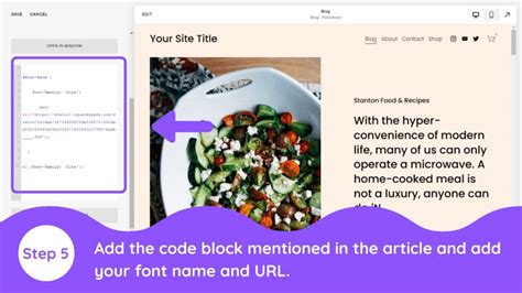 How To Upload A Custom Font To Squarespace Blogging Guide