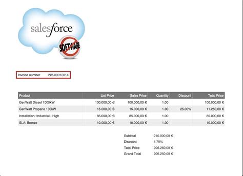 How To Use Salesforce To Generate Professional Invoices For Your Business