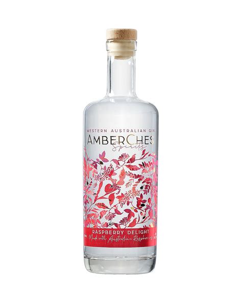 Raspberry Gin 700ml Amberches Distillery