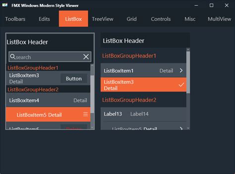 Delphistyles Fmx Style Win10modernblackpearl