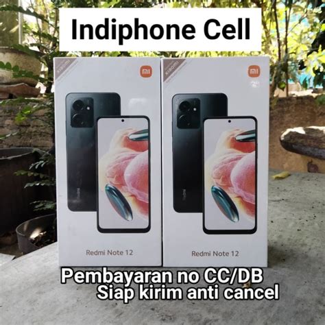 Jual Redmi Note 12 Ram 6 128 Gb Dan 8 128 Gb Garansi Resmi No Repack Shopee Indonesia