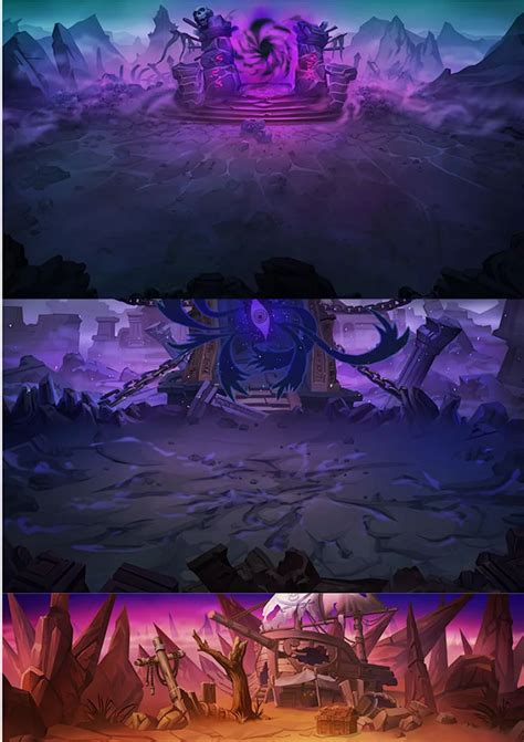 419 游戏原画资源场景2d资源q版手绘风格横版手游地图设计参考 淘宝网 花瓣网