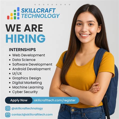 Skillcraft Technology 🔥 Ignite Your Tech Journey With Skillcraft Technologys Remote