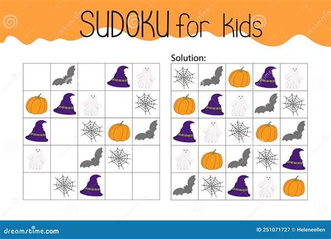 Sudoku Educational Game Or Leisure Activity Worksheet Vector