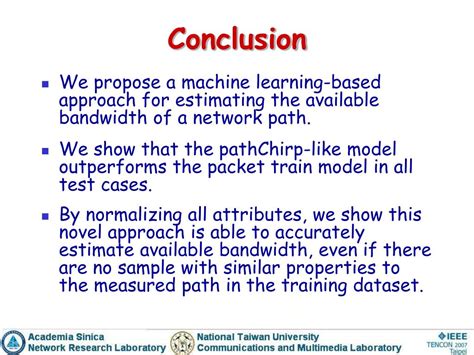 Ppt A Machine Learning Based Approach For Estimating Available