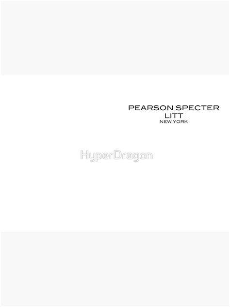 Pearson Specter Litt Hardcover Journal For Sale By Hyperdragon