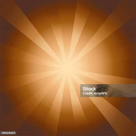 글로우와 갈색 배경에 선 샤인 요소입니다 벡터 일러스트입니다 질감에 대한 스톡 벡터 아트 및 기타 이미지 질감 태양전지판 갈색 Istock