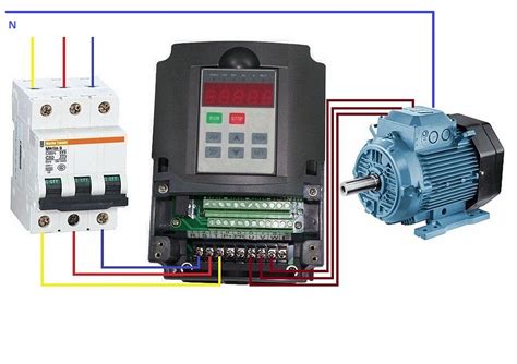 Свързване на Честотен Инвертор Схеми и Инструкция