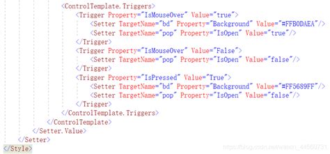 Wpf菜单下拉控件c Wpf 下拉框样式深秋＆红叶的博客 Csdn博客