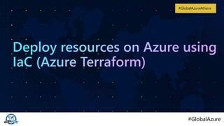 Deploy Resources On Azure Using Iac Azure Terraform Pdf Cloud Computing Internet