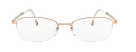 Silhouette Illusion Nylor 4453 Eyeglasses 6072 Metallic Roseivory 50 18 140mm