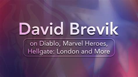 David Brevik Interview Rpgfan