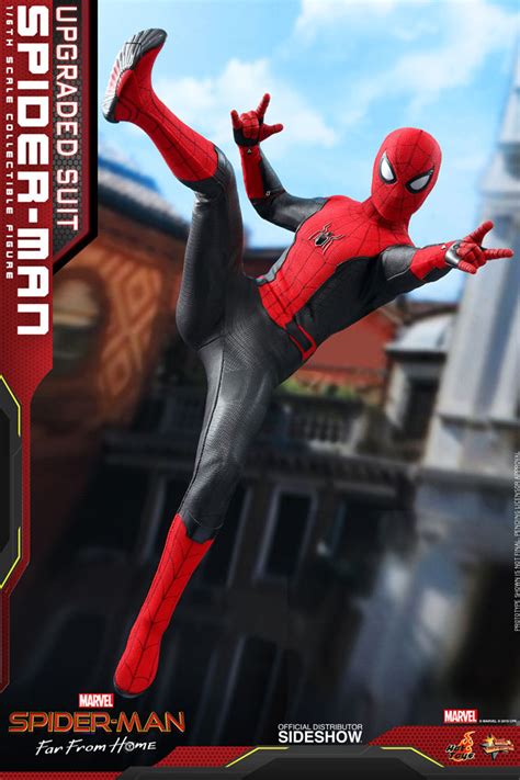 Hot Toys Spider Man Far From Home Spider Man Upgraded Suit