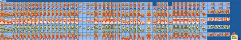 Smb1 Mario Sprites Extended By Fourbfb4x On Deviantart