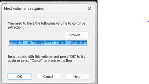 zip extracting multiple archives with winrar where some are missing parts super user