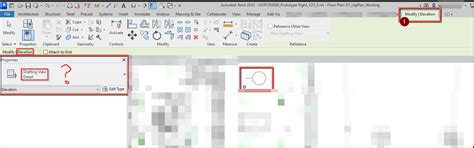 Placing Elevation Will Create A Detail Drafting View In Revit