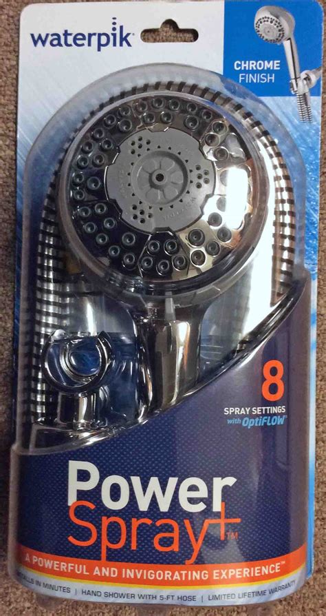 Waterpik Shower Head Power Spray Plus At Alica Tjalkabota Blog