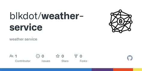 Github Blkdot Weather Service Weather Service