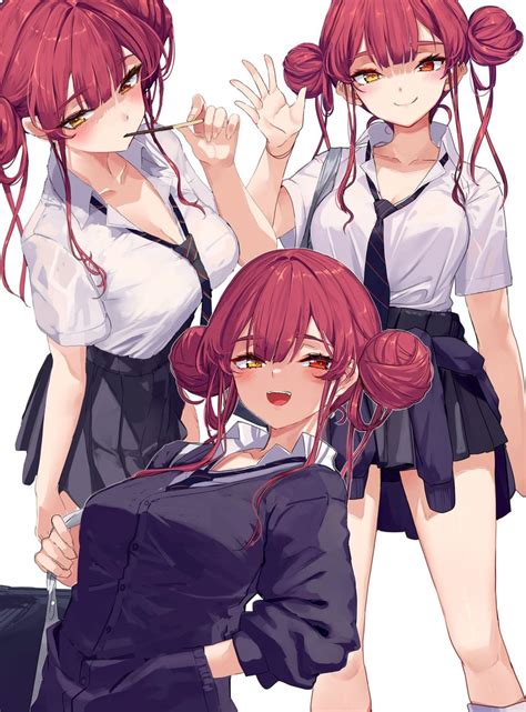 Houshou Marine Hololive Drawn By Akasaai Danbooru