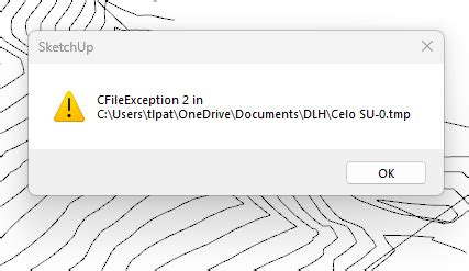 File Exception Pro Sketchup Community