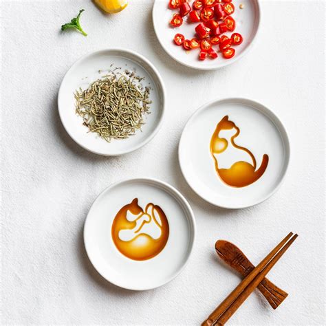 3d 양각 세라믹 조미료 접시 스시 간장 요리 간식 스낵 액세서리 Aliexpress