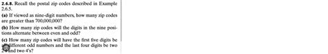 How Many Zip Codes Will Have The First Five Digits Be All Different