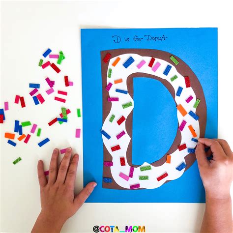 Letter D Craft Printable Printable Learning Sheets