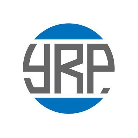 Yrp Letter Logo Design On White Background Yrp Creative Initials
