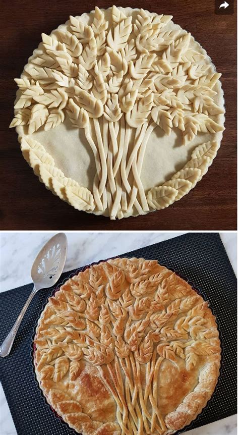 Pin By Handmade On ПИРОГИpies Pie Crust Designs Creative Pie Crust Pie Crust Art