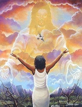 His Eyes On The Sparrow Mini Print Black Love Art Spiritual Art