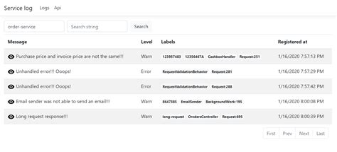 Github Diyazy Service Log Logging As A Service It S A Very Simple Logging Service That Saves