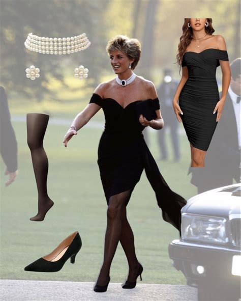 Princess Diana Revenge Dress Costume Celebrity Costumes Celebrity Dresses Princess Halloween