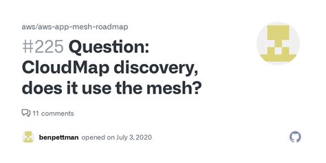Question Cloudmap Discovery Does It Use The Mesh · Issue 225 · Aws