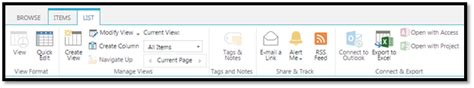 how to modify the view of sharepoint list in office 365