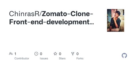 Github Chinrasrzomato Clone Front End Development Using Bootstrap