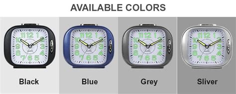 Imsh Bm12012 Quartz Analog Clock Table Luminous Alarm Clock Wecker Despertador Bedside Desk