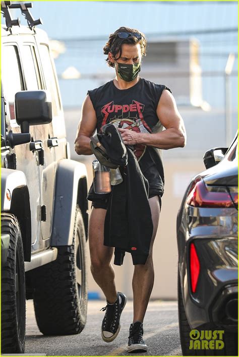 Milo Ventimiglia Flaunts His Muscular Legs In Short Shorts After A