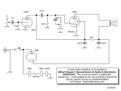 A Unique Schematic For Tube Audio Amplifier Enthusiasts