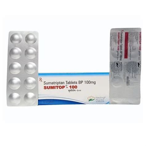 Sumatriptan 100 Mg Tablets At ₹ 800stripe Khamla Nagpur Id