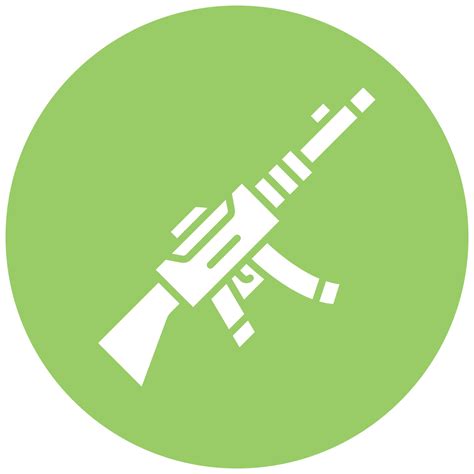Light Machine Gun Icon Style 9487146 Vector Art At Vecteezy