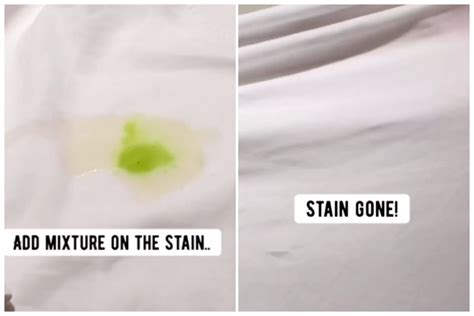 Without Detergent This Is An Effective Trick To Remove Stubborn Stains On White Clothes Using
