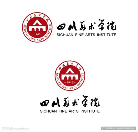 四川美术学院logo设计图logo设计广告设计设计图库昵图网