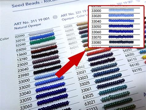 Нумерация цветов чешского бисера Preciosa. Как расшифровать номер ...