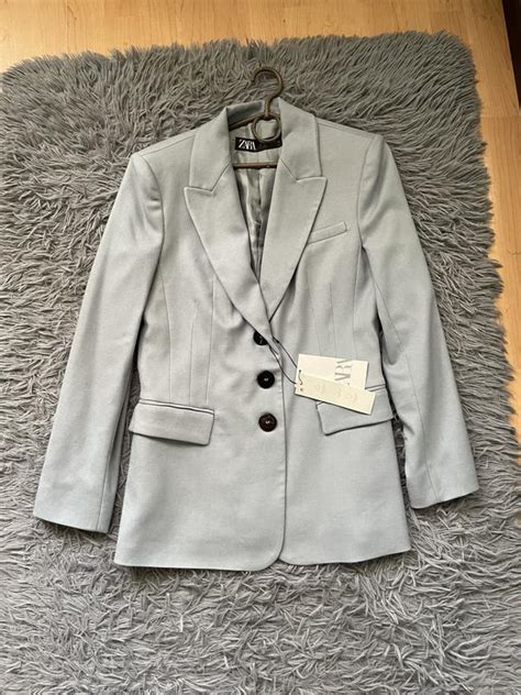 Zara стильный базовый жакет пиджак блейзер из свежих коллекций новый с биркой — цена 1000 грн в