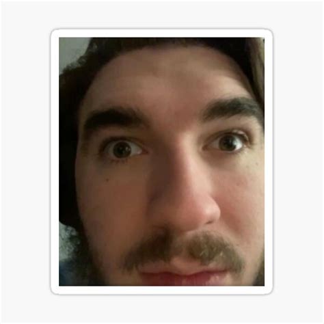 Jschlatt Funny Man Image Sticker For Sale By Fozks Redbubble