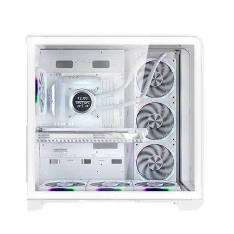 ATX MATX ITX Pc Case White Color Gaming Computer Case Alibaba Com