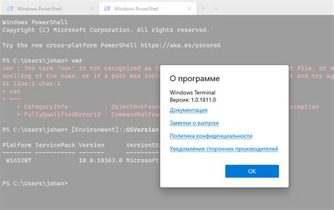 Windows Terminal Shows Texts In Cyrillic Although My Default Ui